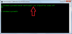 How to disable windows Firewall using cmd | GNS3 Network