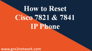How to Reset Cisco 7821 | 7841 IP Phone to factory default - 2023