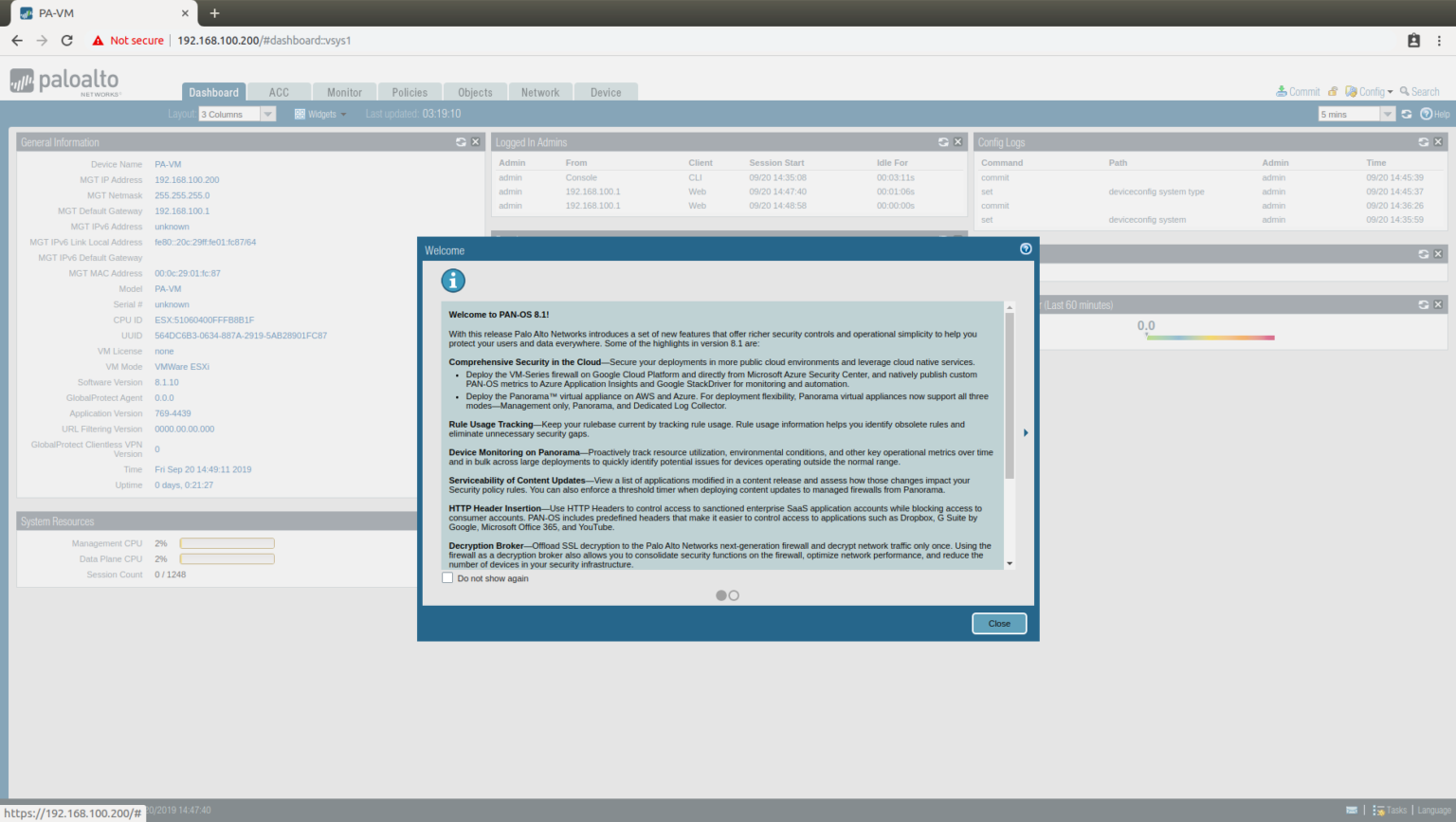 How to Install Palo Alto VM Firewall in VMWare | GNS3 Network