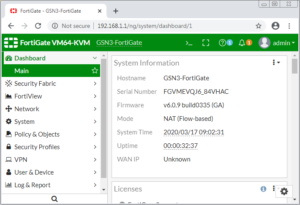 How to deploy FortiGate Firewall in GNS3 | GNS3 Network