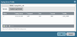 How to configure Syslog Server for Logs Forwarding in Palo Alto Firewall