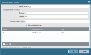 How to configure Netflow Server in Palo Alto Firewall | GNS3 Network