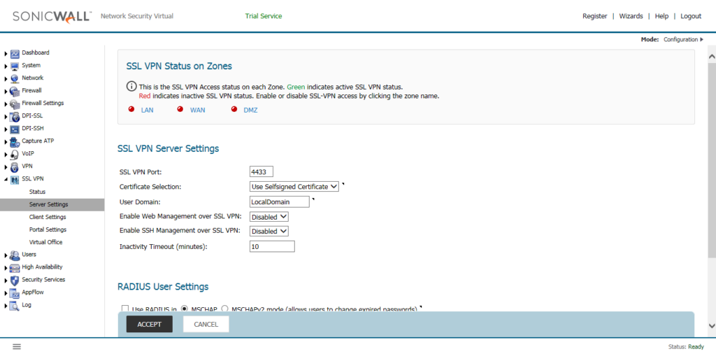How to configure SSL VPN on SonicWall Next-Gen Firewall | NetExtender