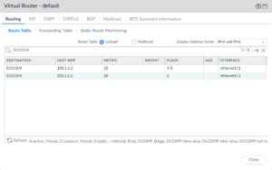 Policy Based Forwarding (PBF)- Palo Alto Networks Firewall – GNS3 Network