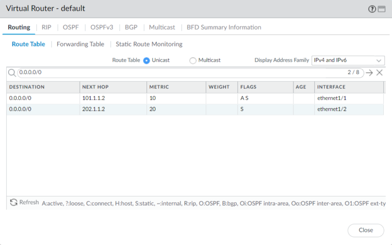 Policy Based Forwarding (PBF)- Palo Alto Networks Firewall